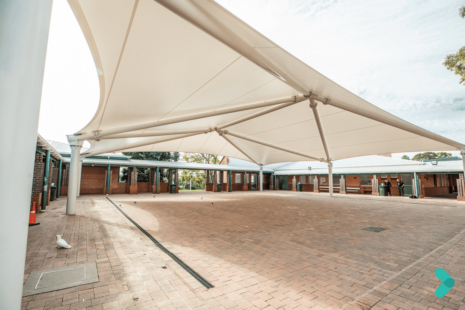 Tensile Membrane Hip Roof Structures | Greenline