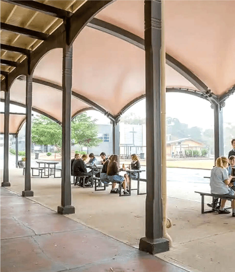 Commercial Shade Sails & Shade Structures Australia | Greenline