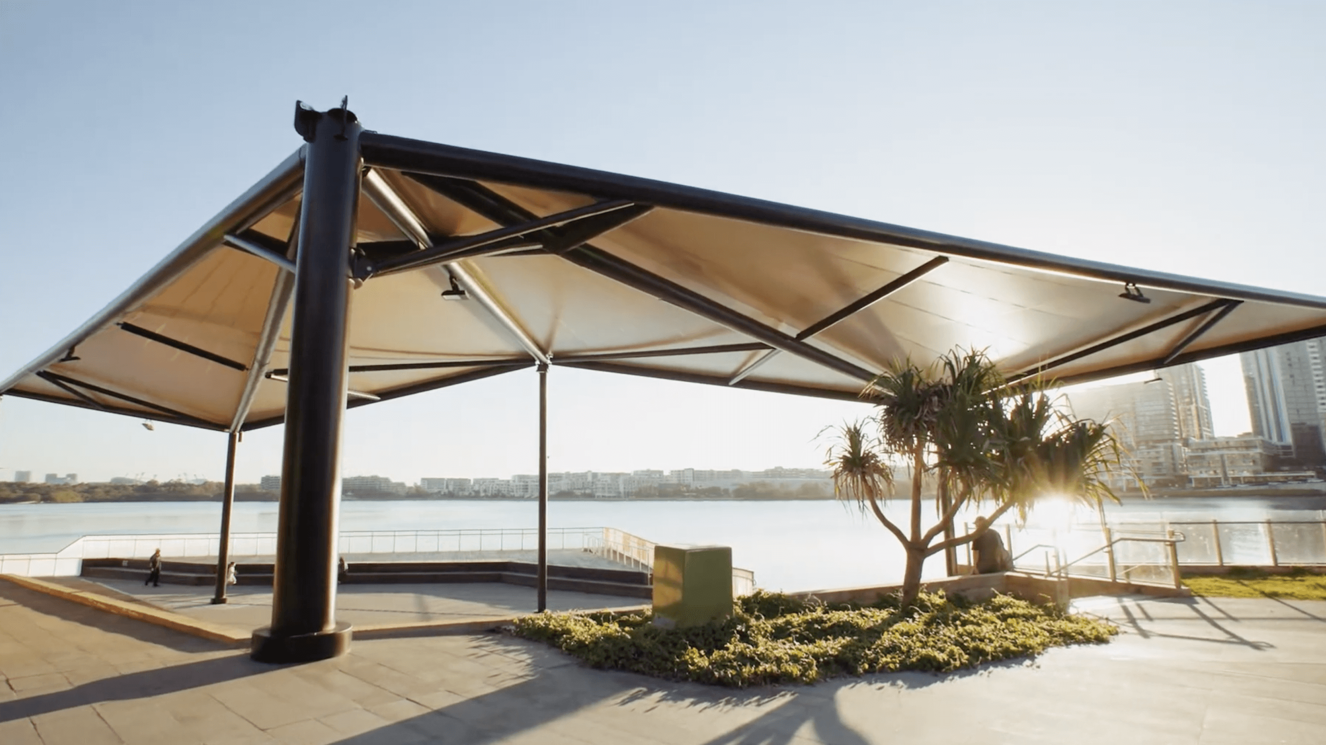 Rhodes Amphitheatre Custom PVC Membrane Structure | Greenline